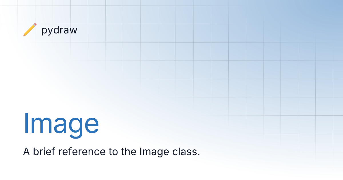 Image | pydraw